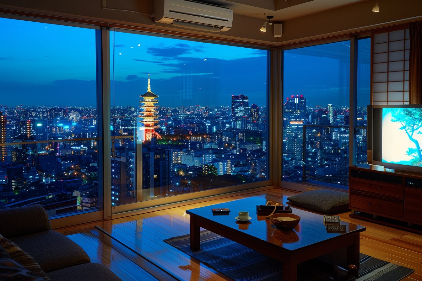 Modern Apartments in Japan – Cityscape View