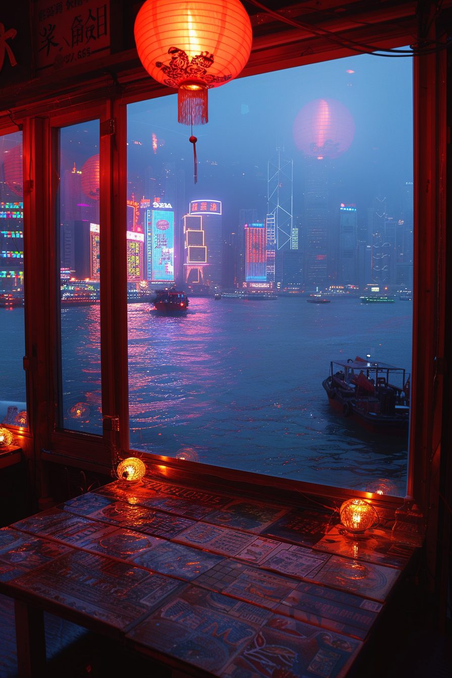 The Floating Restaurants of Hong Kong City Waterfront