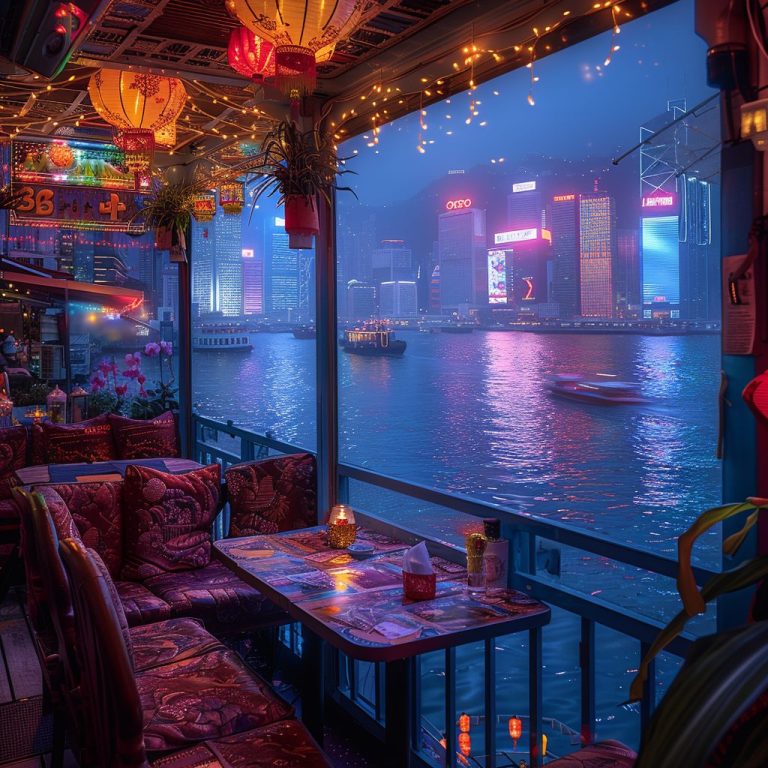 The Floating Restaurants of Hong Kong City Waterfront