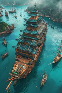 The Japanese Castle Ships