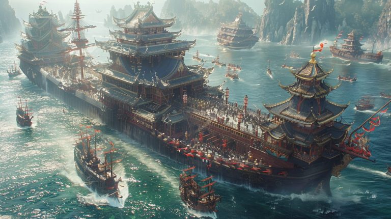 The Japanese Castle Ships
