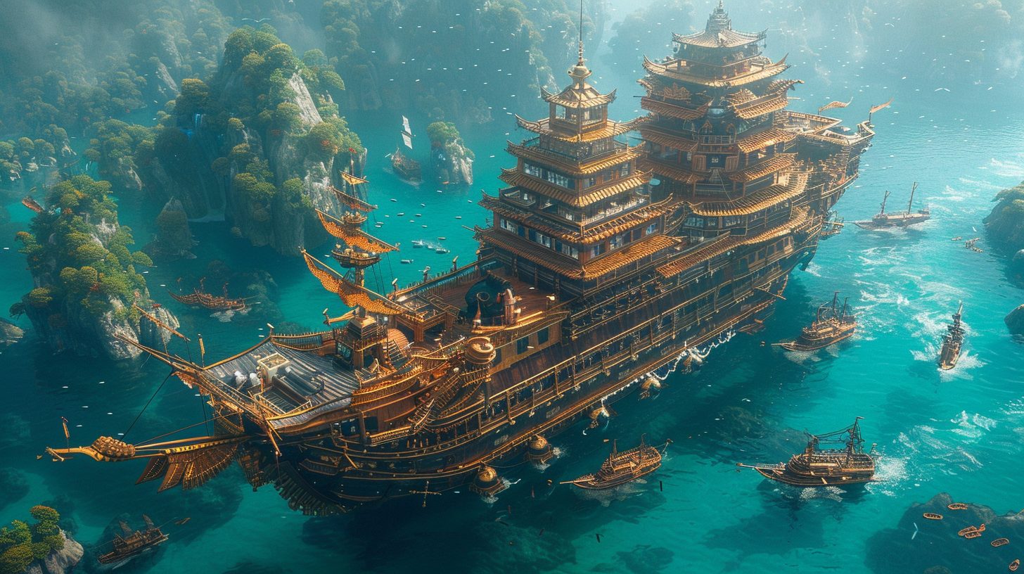 The Japanese Castle Ships