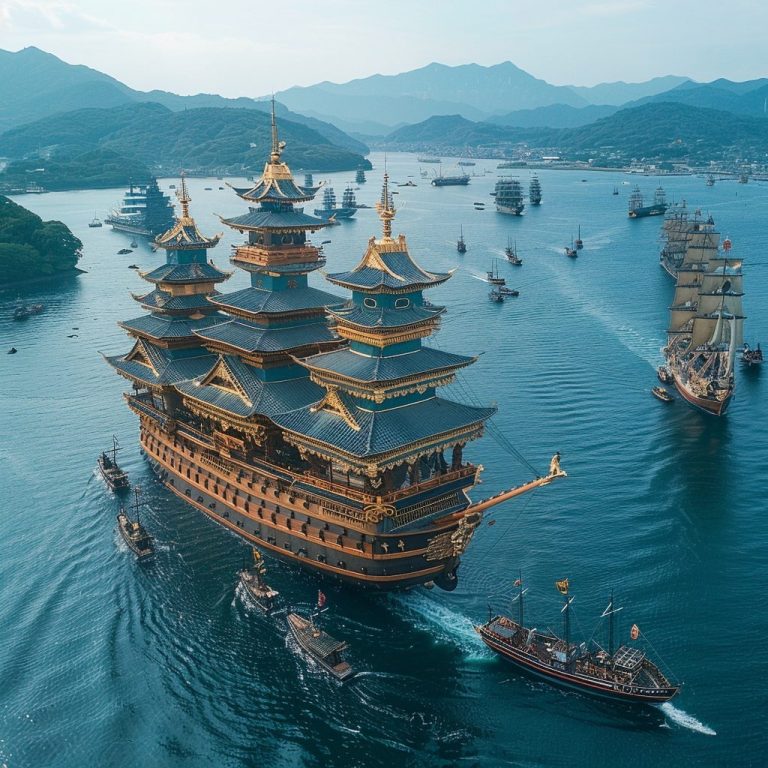 The Japanese Castle Ships