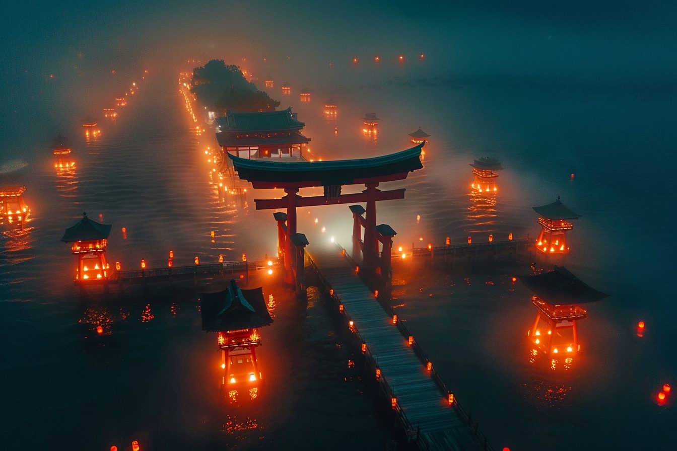 The Japanese Temples of the Sea