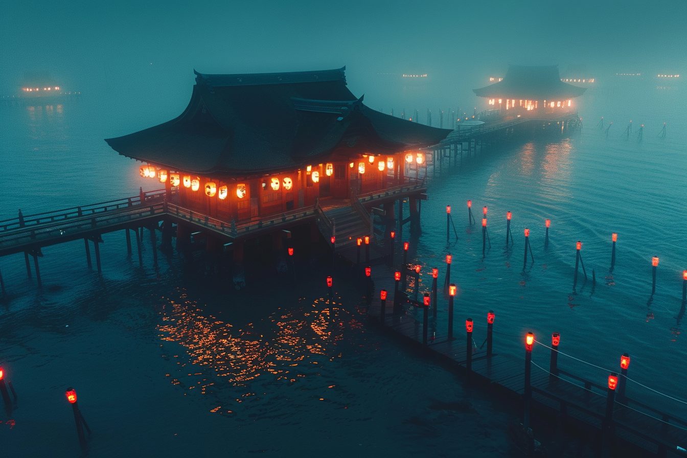 The Japanese Temples of the Sea
