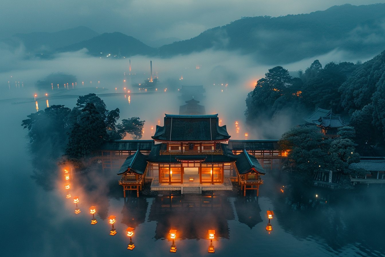 The Japanese Temples of the Sea