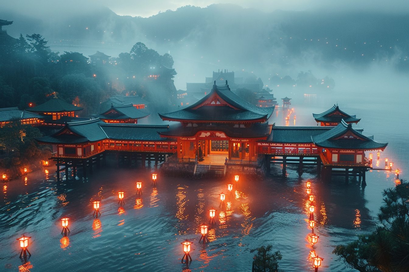 The Japanese Temples of the Sea