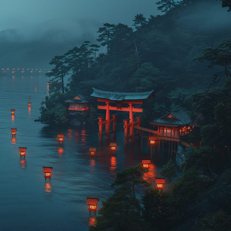 The Japanese Temples of the Sea