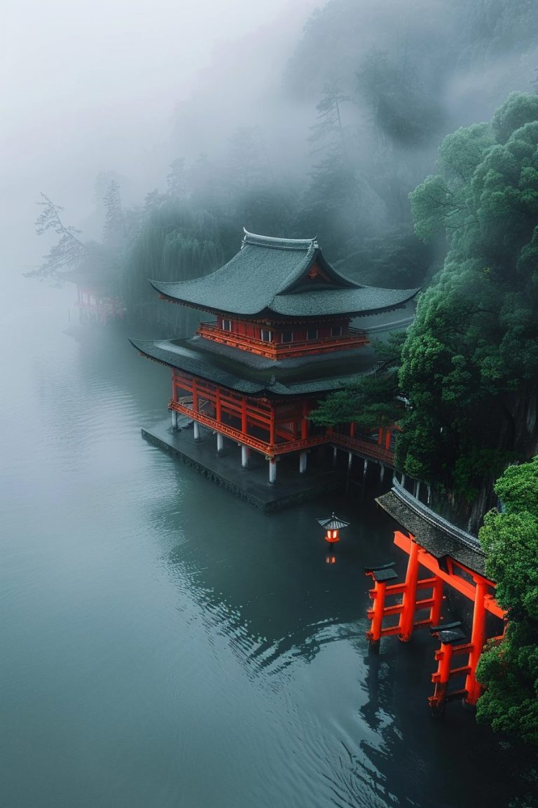 The Japanese Temples of the Sea