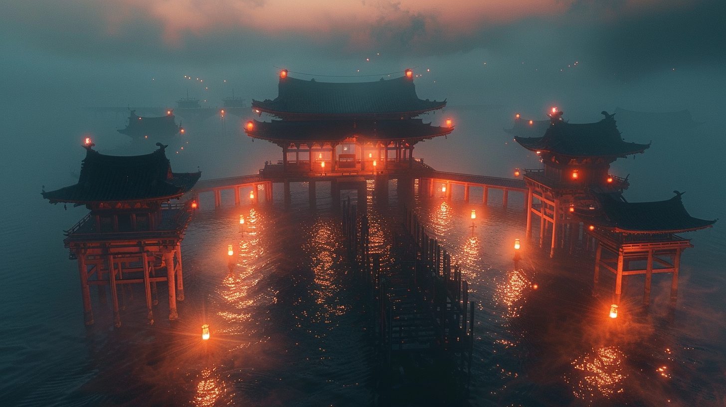The Japanese Temples of the Sea