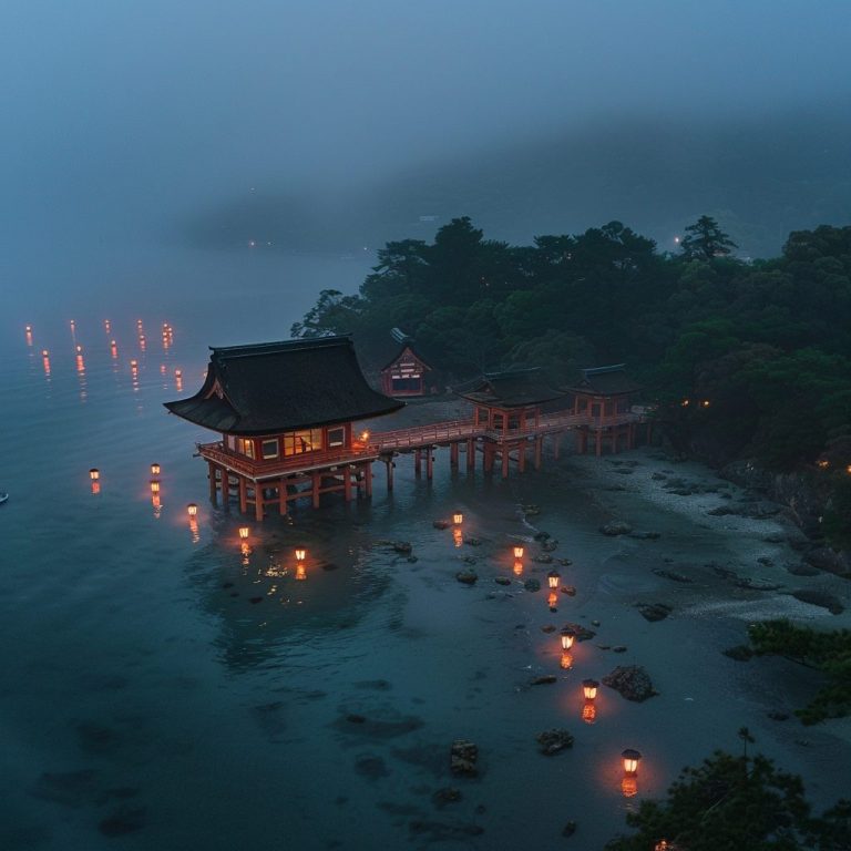 The Japanese Temples of the Sea
