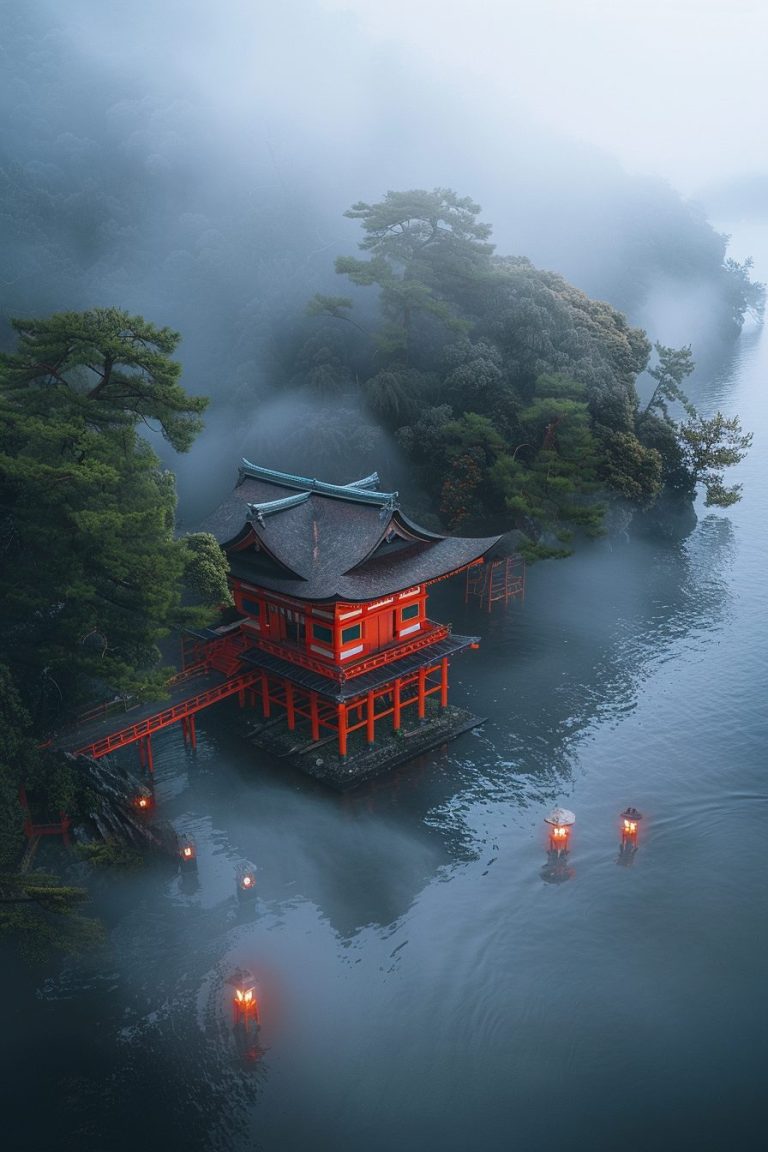 The Japanese Temples of the Sea