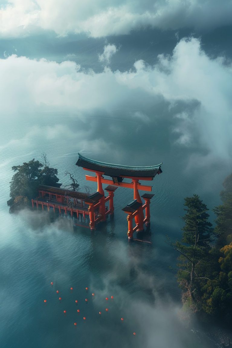 The Japanese Temples of the Sea
