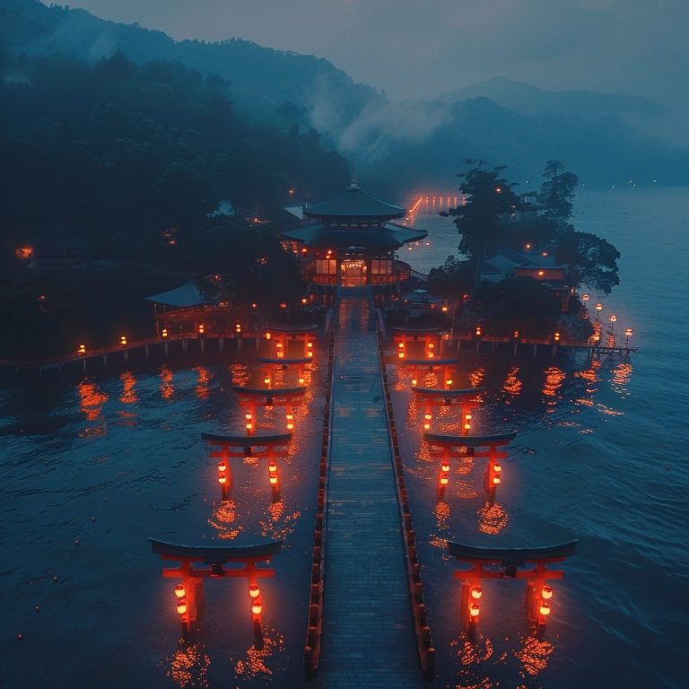 The Japanese Temples of the Sea