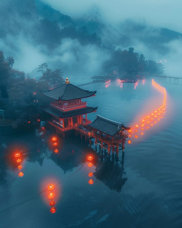 The Japanese Temples of the Sea