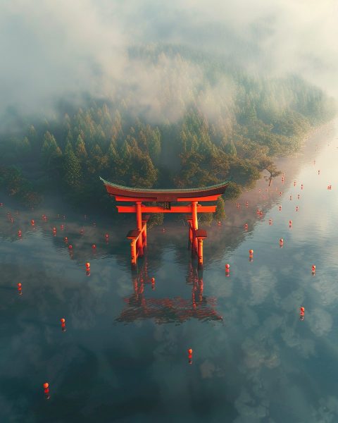 The Japanese Temples of the Sea