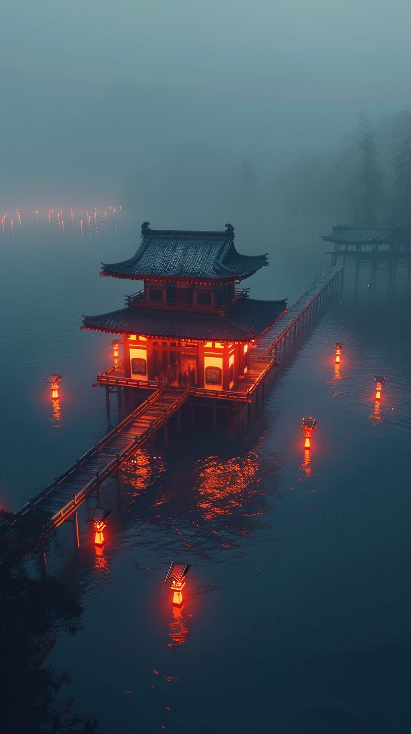 The Japanese Temples of the Sea