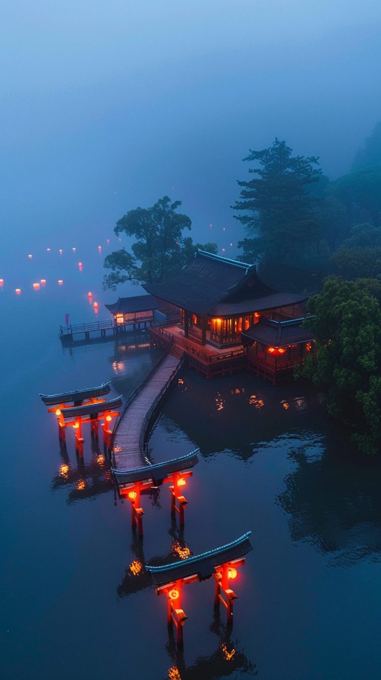 The Japanese Temples of the Sea