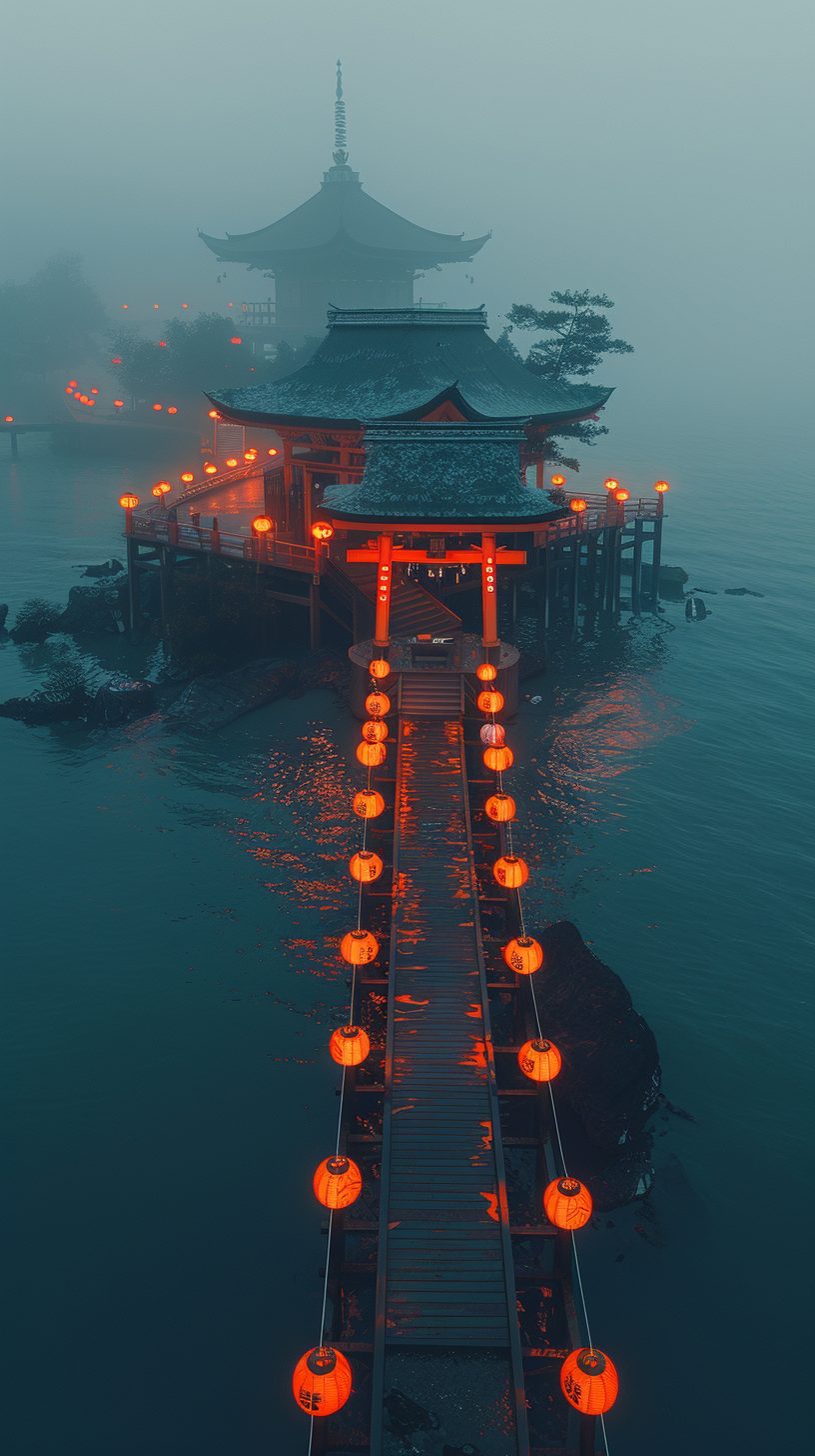 The Japanese Temples of the Sea
