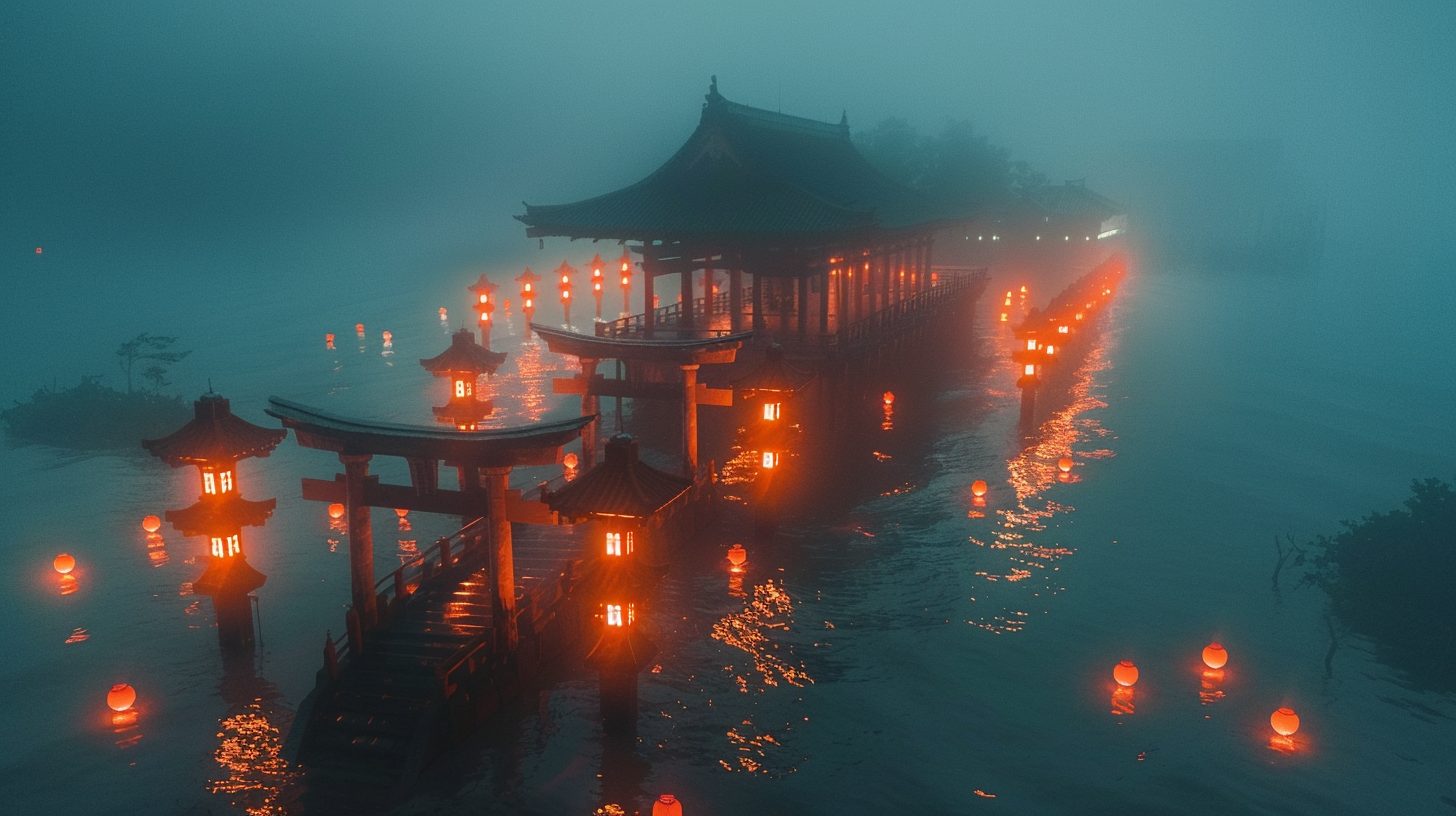 The Japanese Temples of the Sea