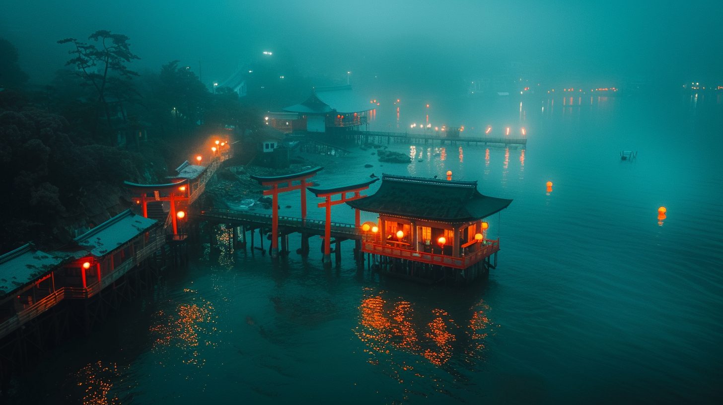 The Japanese Temples of the Sea
