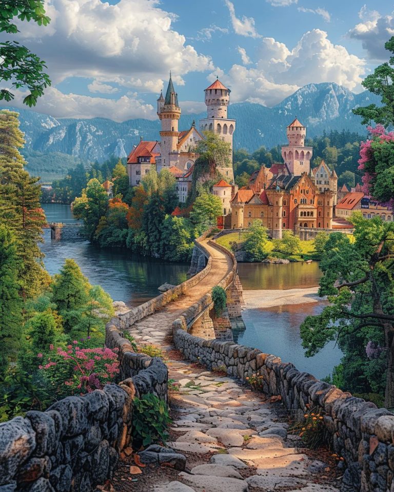 A Long Pathway to the Castle