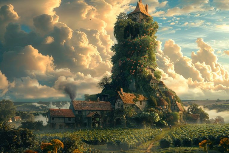 Houses Built on Whimsical Places
