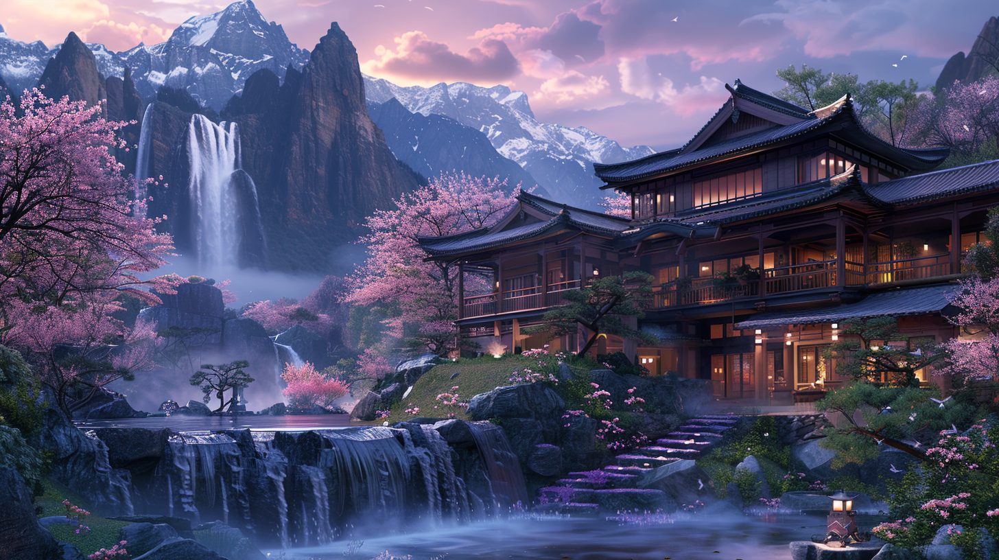 Luxurious Japanese-Style Houses with Amazingly Beautiful Landscapes
