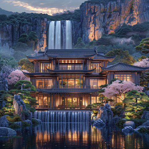 Luxurious Japanese-Style Houses with Amazingly Beautiful Landscapes
