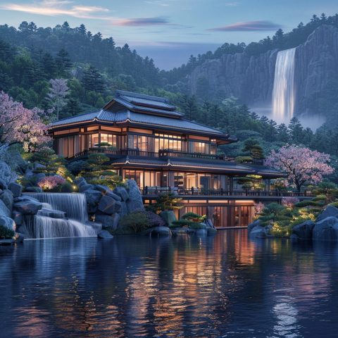Luxurious Japanese-Style Houses with Amazingly Beautiful Landscapes