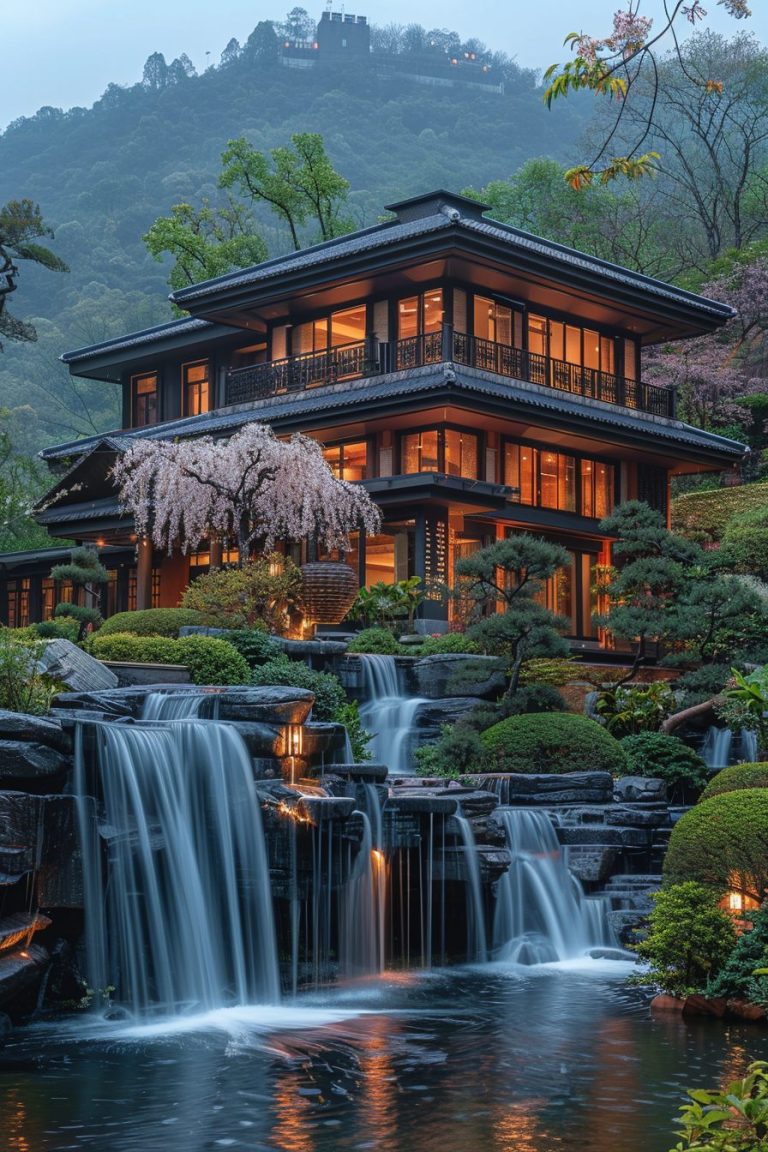 Luxurious Japanese-Style Houses with Amazingly Beautiful Landscapes