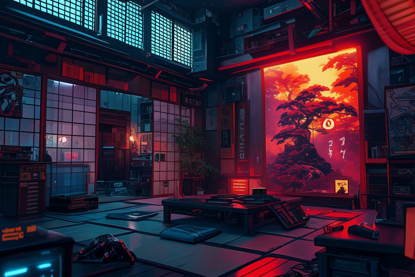The Cyberpunk Japanese-Style Apartments – Niji