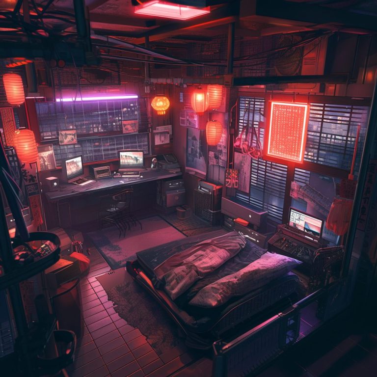 The Cyberpunk Japanese-Style Apartments – Niji