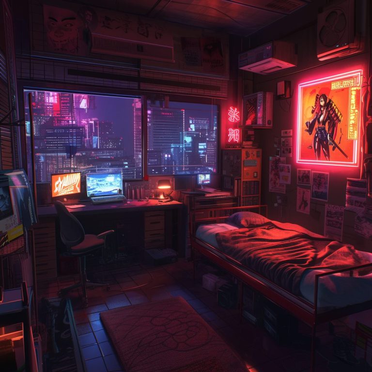 The Cyberpunk Japanese-Style Apartments – Niji