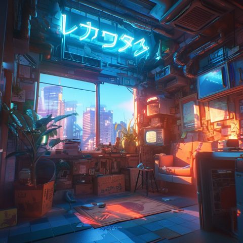The Cyberpunk Japanese-Style Apartments – Niji