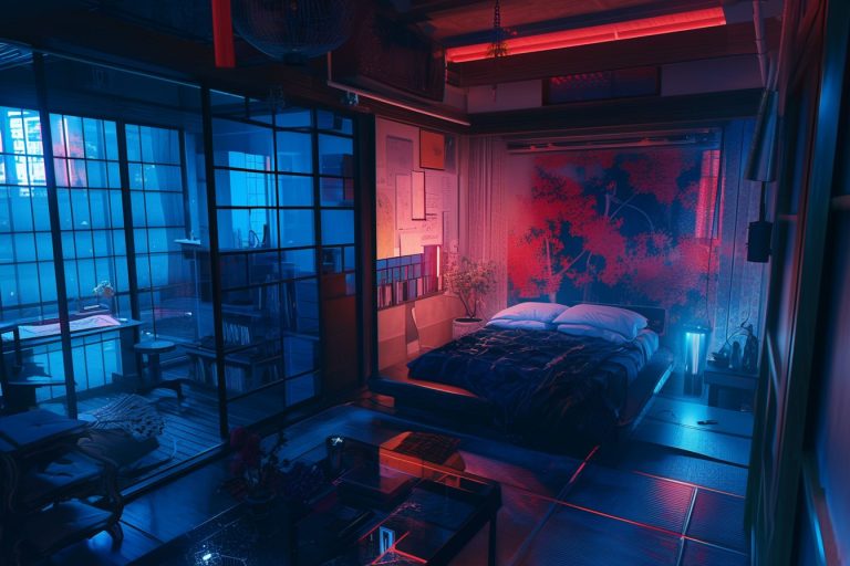 The Cyberpunk Japanese-Style Apartments – Niji