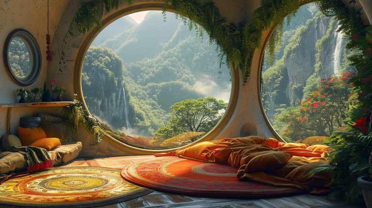 Fantasy Inspired Bedrooms with Beautiful Landscape Views