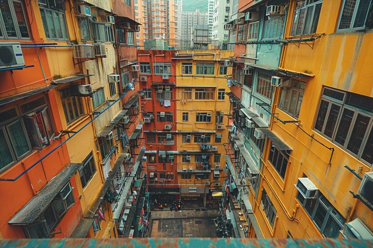 The Back Alleys of Hong Kong City