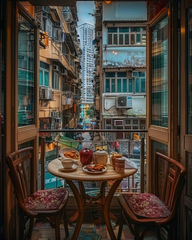 The Back Alleys of Hong Kong City