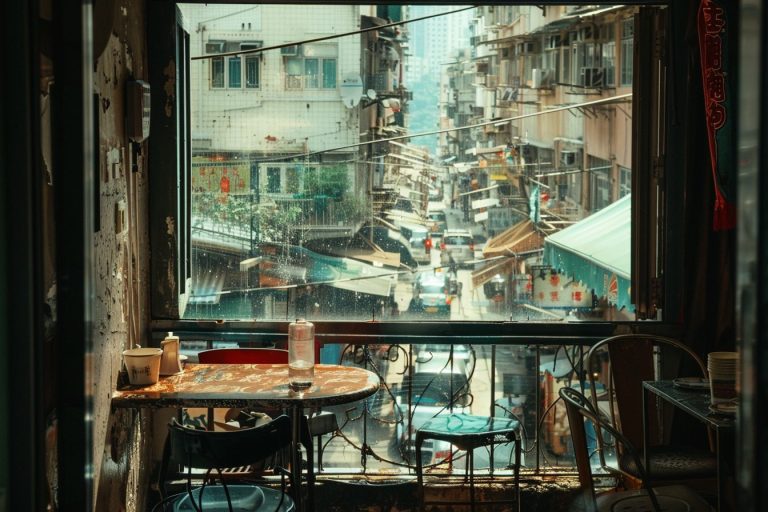 The Back Alleys of Hong Kong City