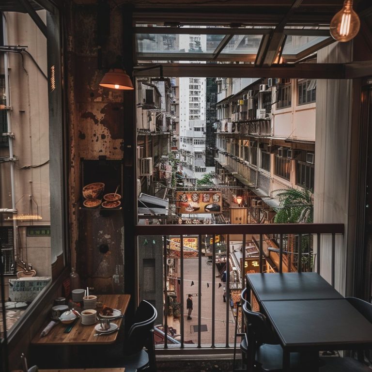 The Back Alleys of Hong Kong City