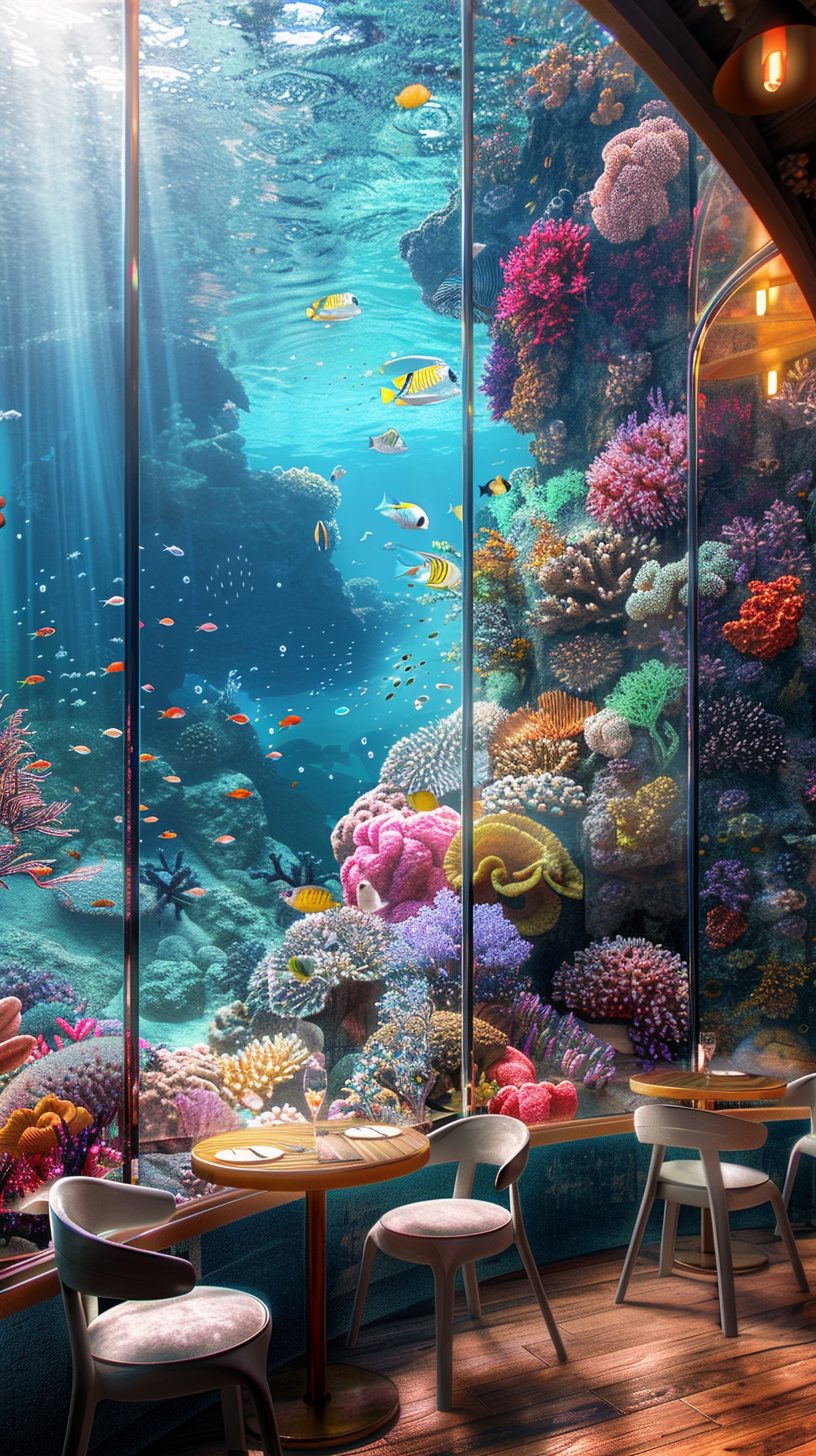 The Underwater Cafes with Amazing Views
