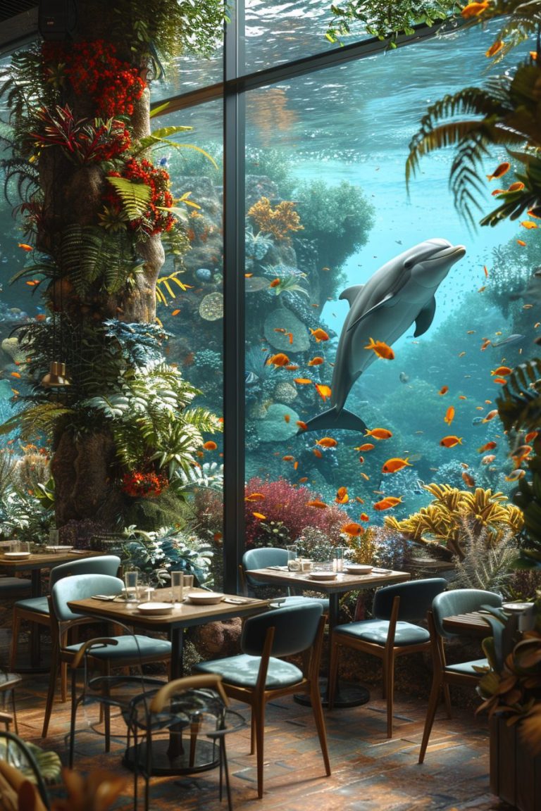 The Underwater Cafes with Amazing Views