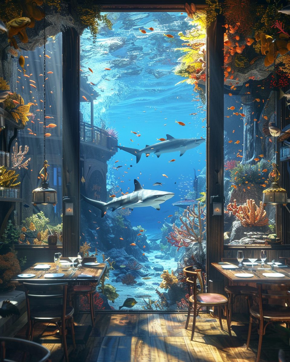 The Underwater Cafes with Amazing Views