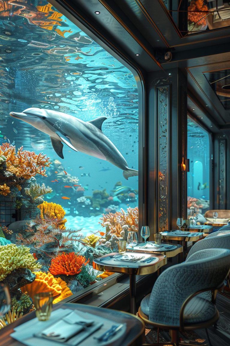 The Underwater Cafes with Amazing Views
