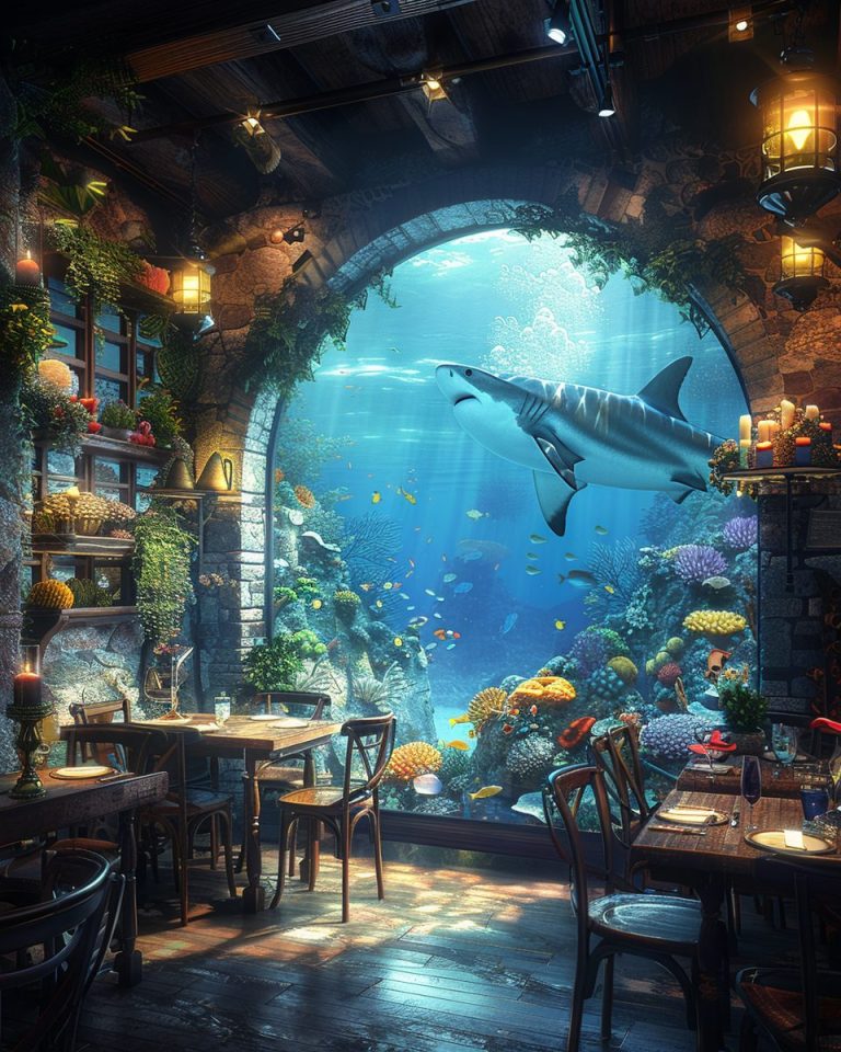 The Underwater Cafes with Amazing Views