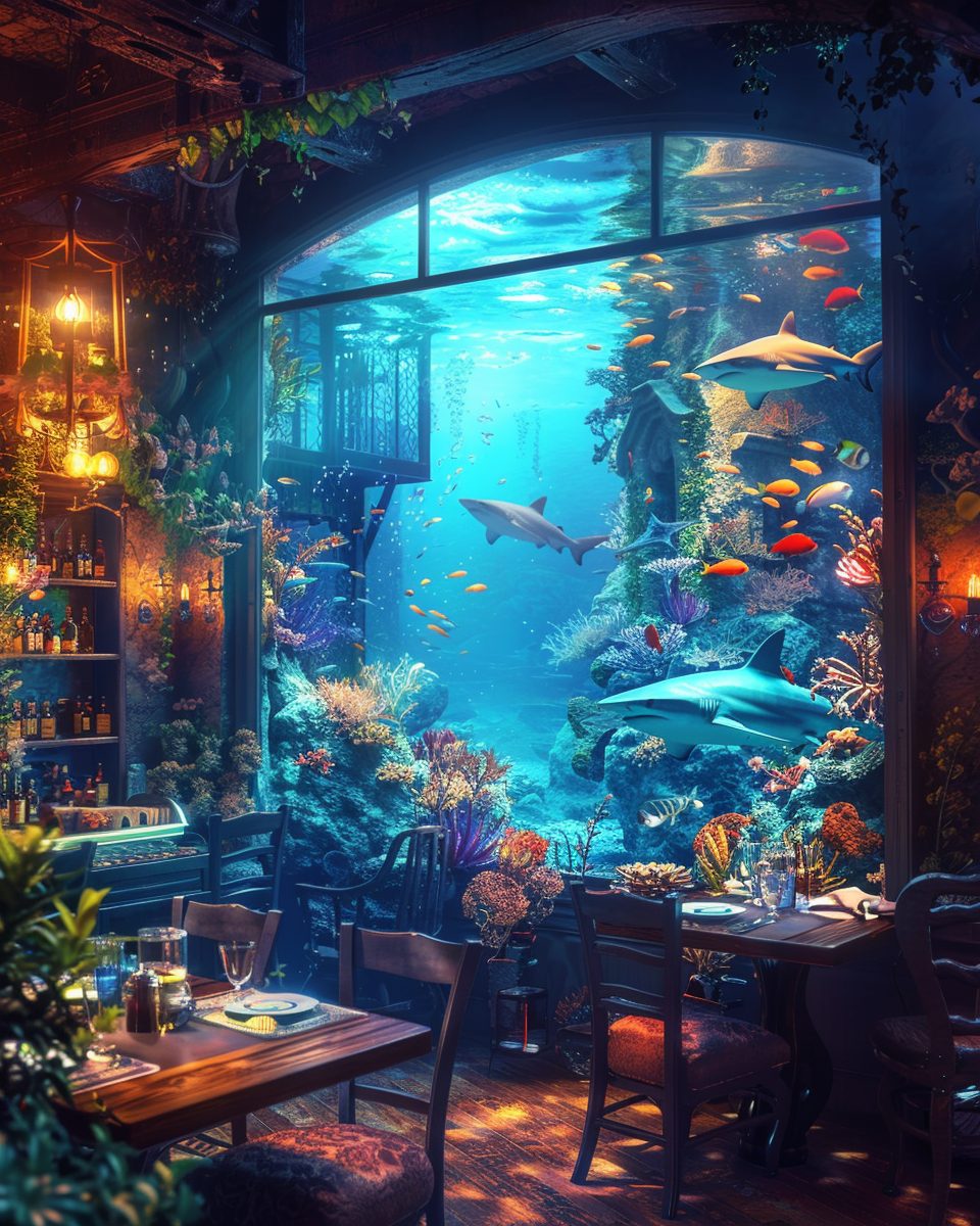 The Underwater Cafes with Amazing Views