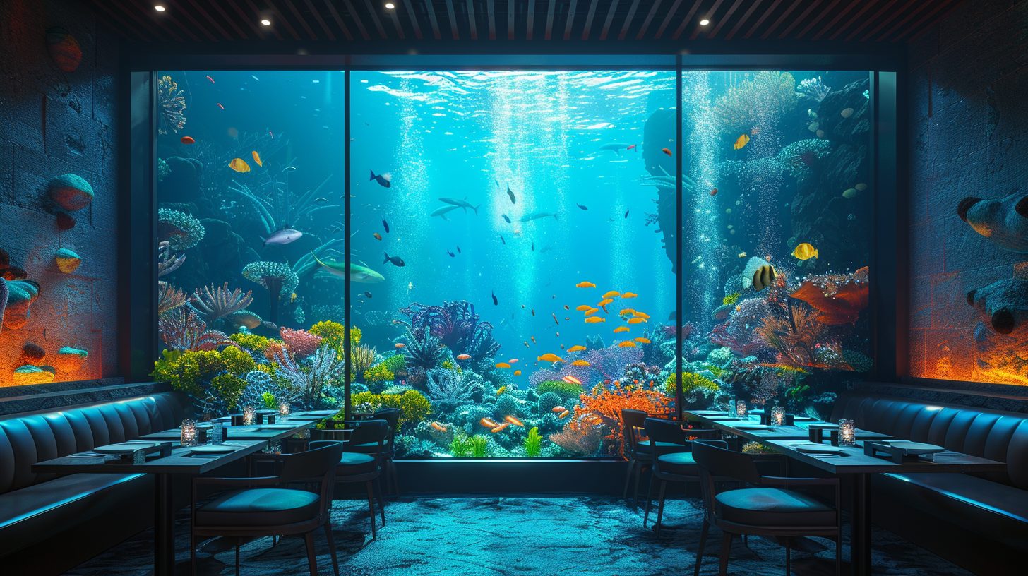The Underwater Cafes with Amazing Views