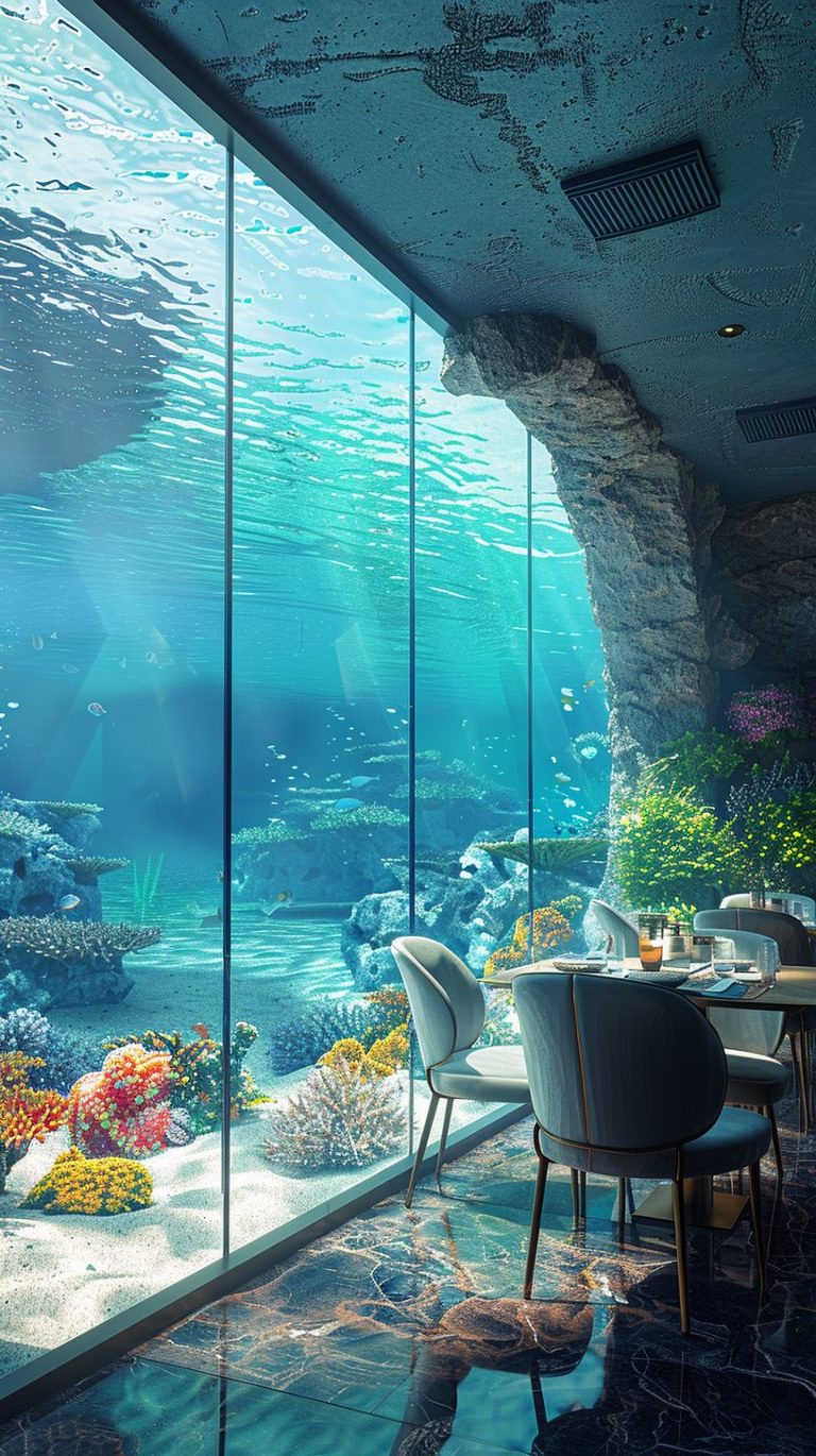 The Underwater Cafes with Amazing Views