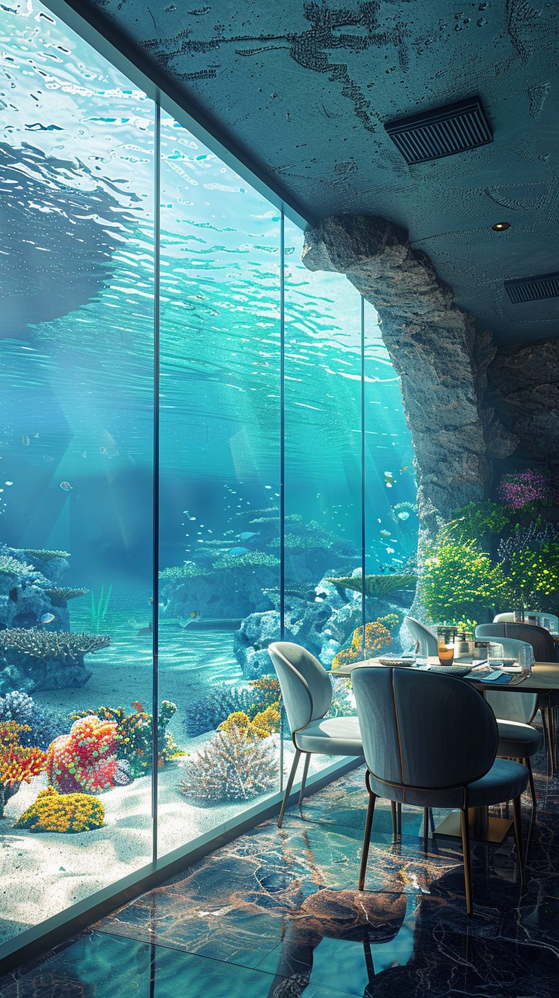 The Underwater Cafes with Amazing Views